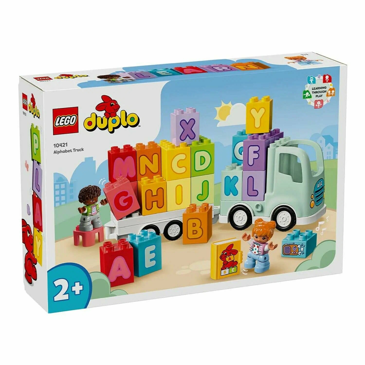 Конструктор LEGO Duplo 10421 Алфавит грузовик