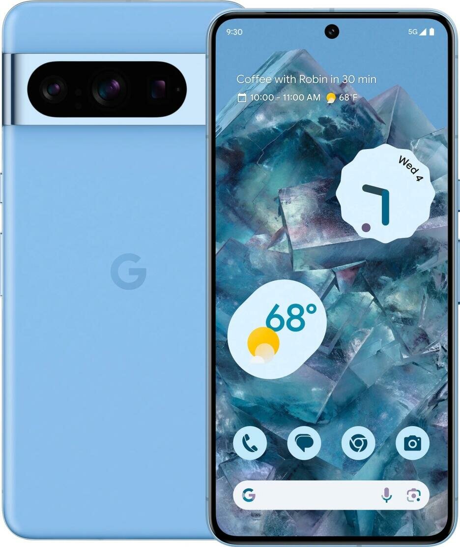 Смартфон Google Pixel 8 Pro, 12/128Gb JP, Bay (Голубой)