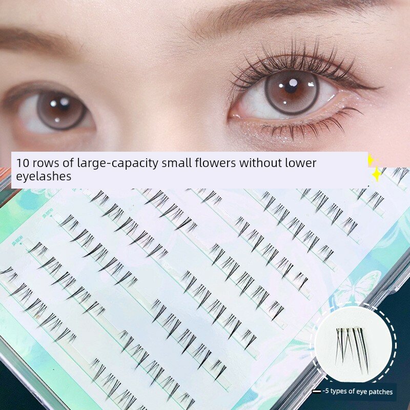 Накладные ресницы Cute Eyelash Premium UK: Нижние ресницы, очень милые, прозрачные, натурального стиля, фотогеничные,
