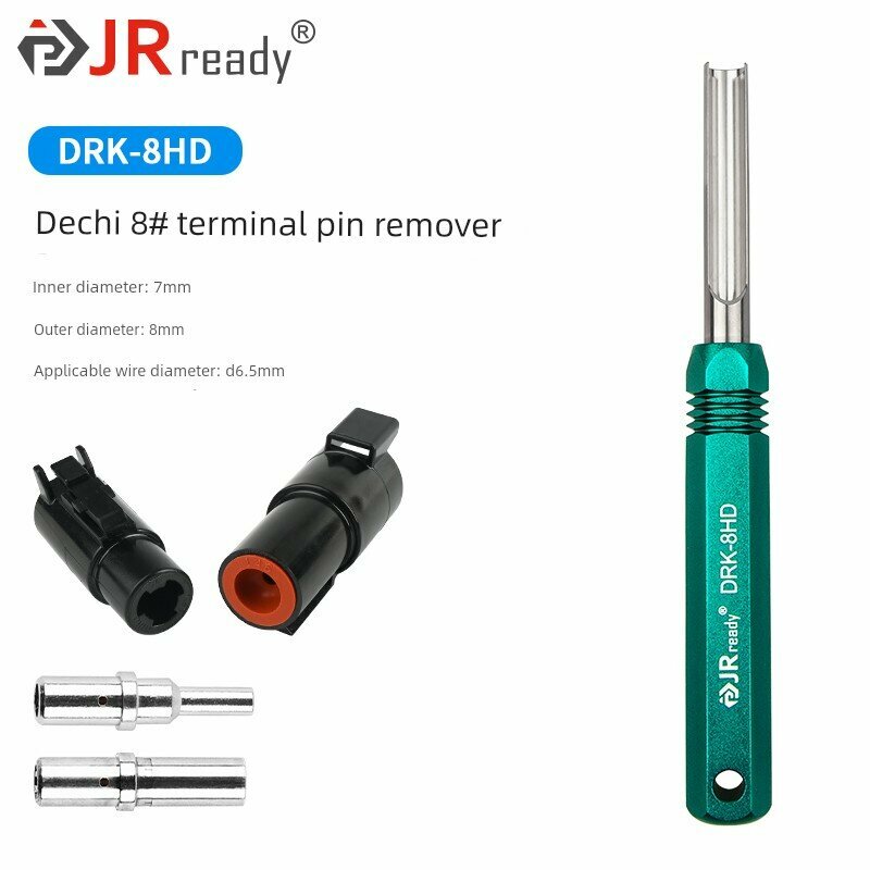 Инструмент для удаления клемм DEUTSCH DRK-8HD для 8# клемм, точный инструмент для штифтов