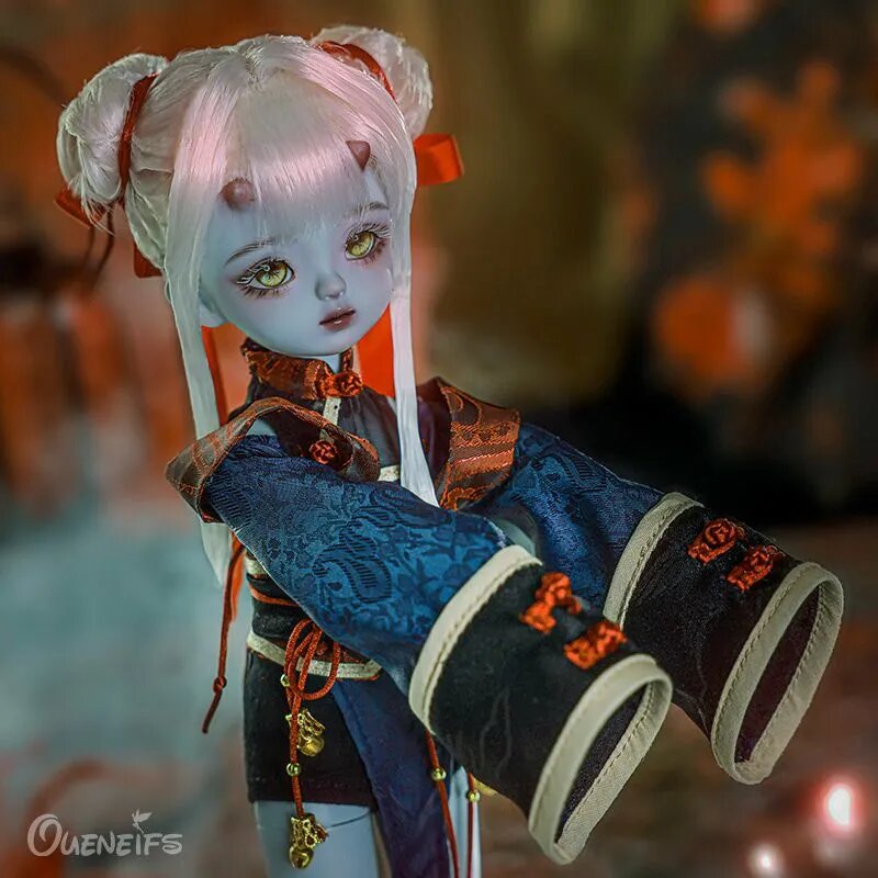 BJD Кукла 1/6 Юки Темный труп Cheongsam Goblin в полном комплекте