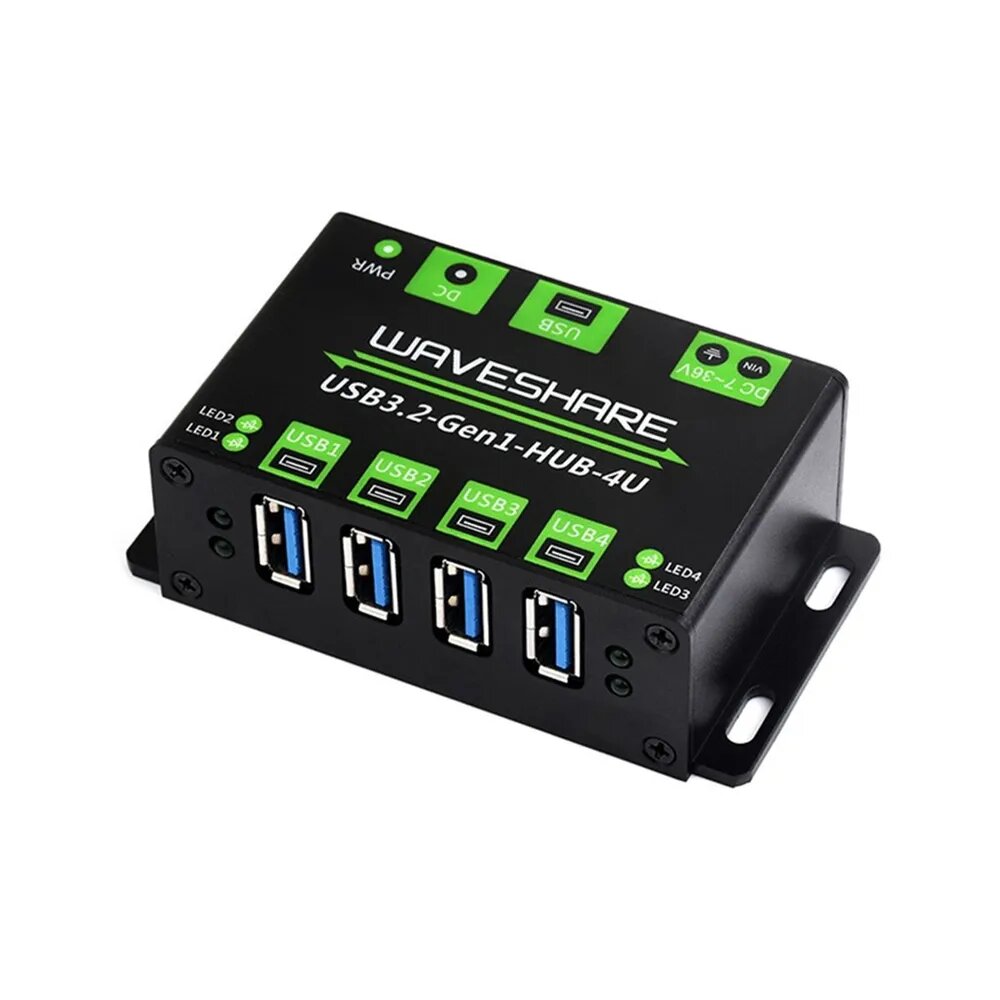USB3.2 HUB 4U Расширенный 4-канальный интерфейс USB 3.2Gen1