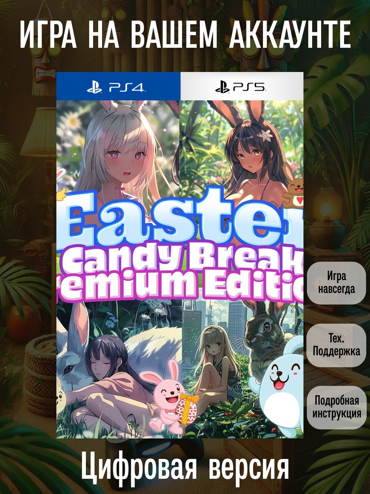 Easter Candy Break Prem. Ed. | PlayStation 4/5 | английский язык | Аркада