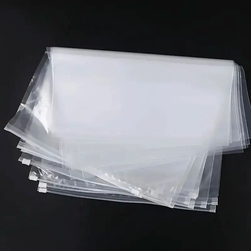 Прозрачные пакеты на молнии для путешествий 50pcs, 18x23cm