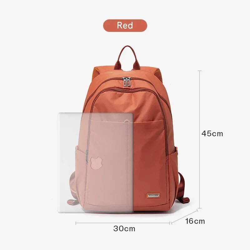 Женский рюкзак Fouvor Red 2961-22
