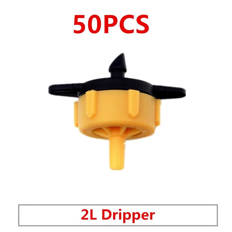 Компенсационные капельницы 4 л/ч, 8 л/ч 2L Dripper 50pcs