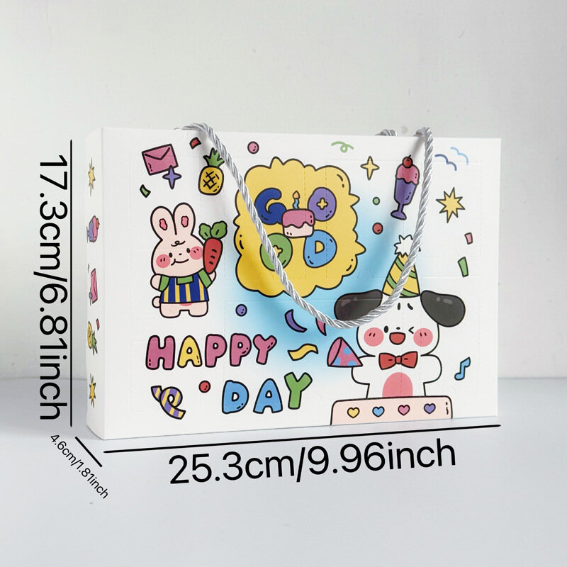 Маленький размер Tangle Toy 8-Grid белый дизайн собаки и кролика с 20 царапающими картами