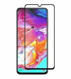 Стекло Privacy Glass Samsung Galaxy A22 черный