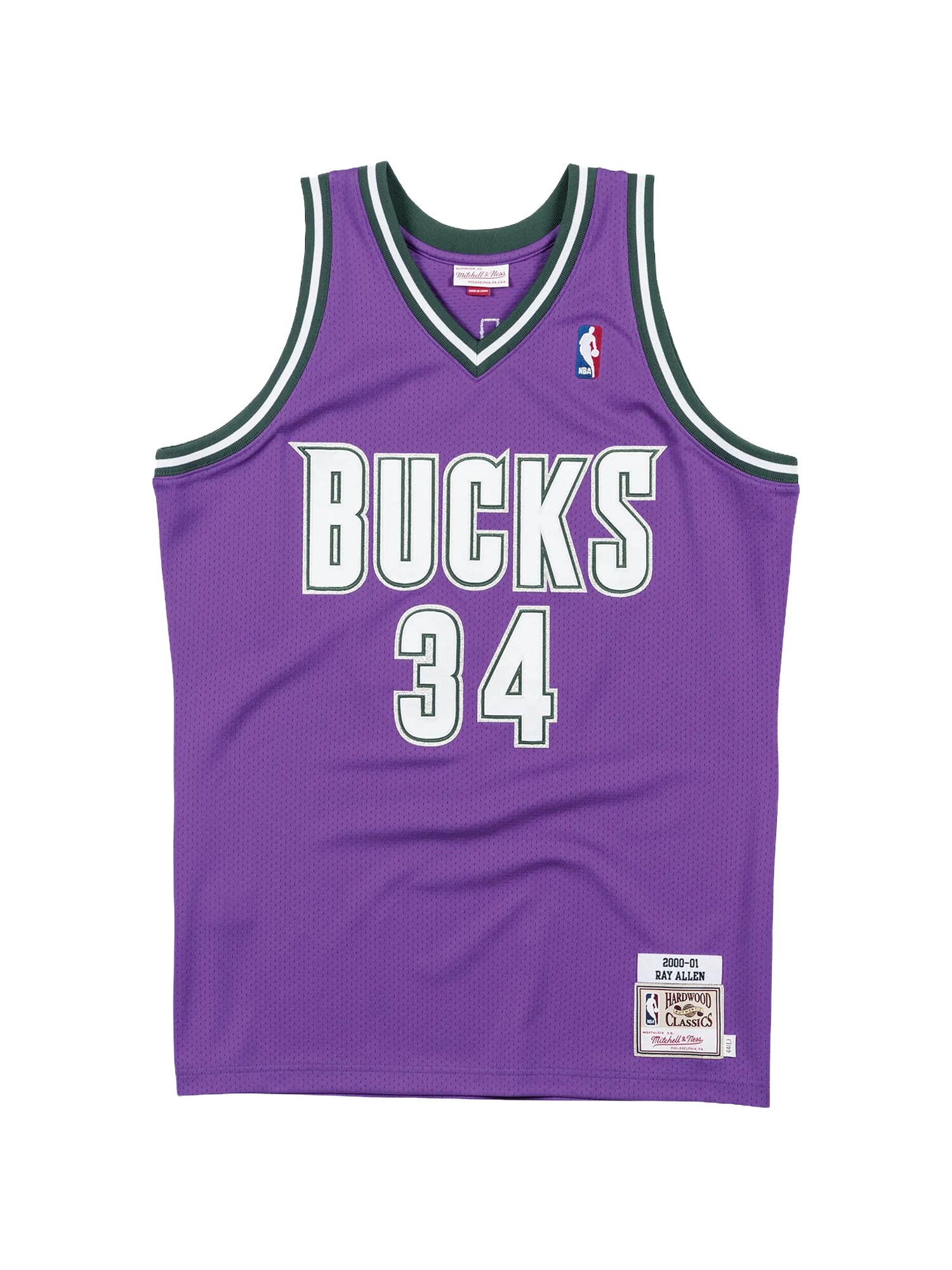 Топ NBA Authentic Jersey Milwaukee Bucks Ray Allen #34
