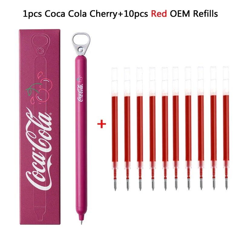 KACO Coca-Cola гелевая ручка 1Cherry 10OEM Red