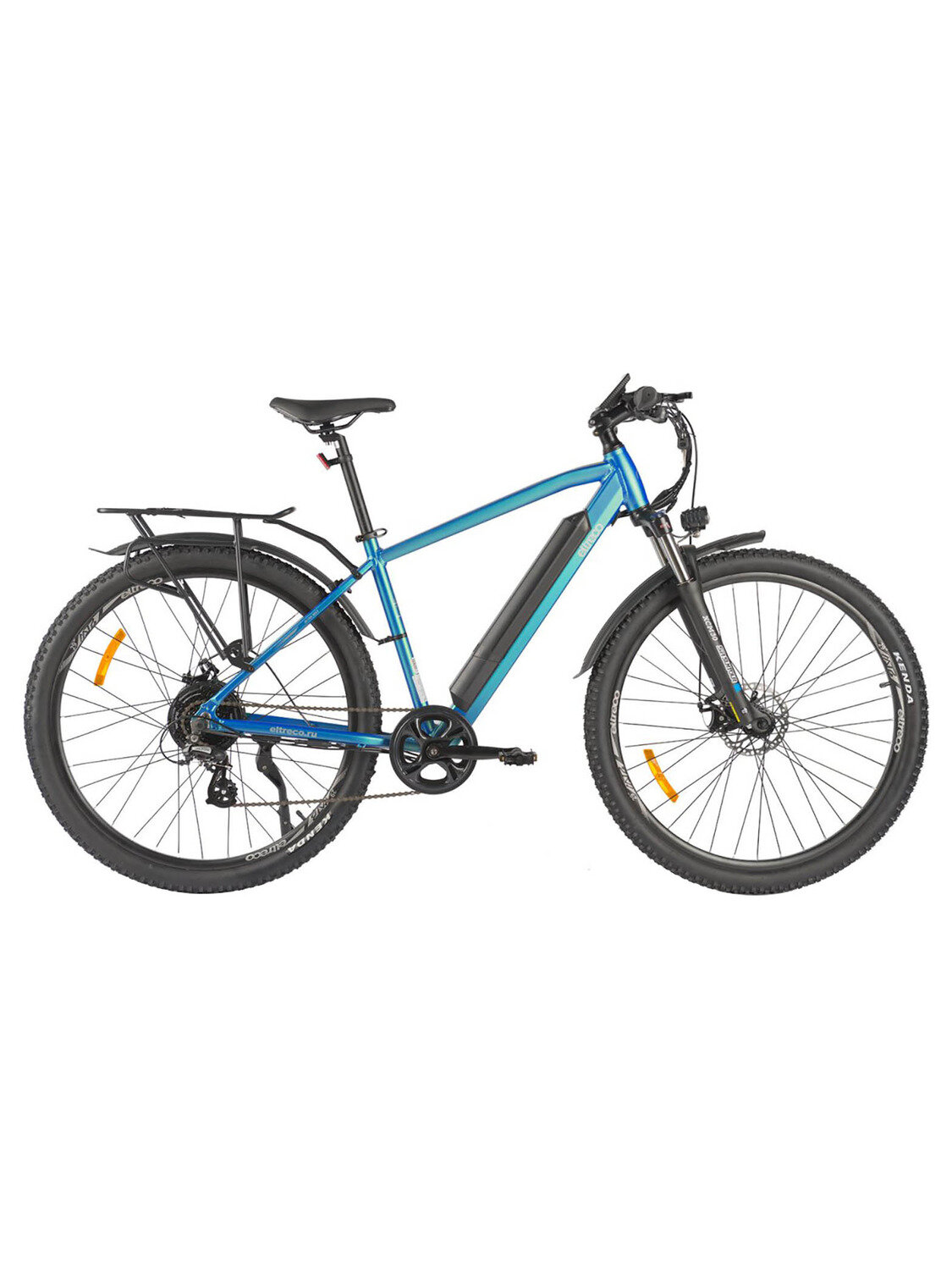 Электровелосипед Eltreco Ultra MAX PRO синий, для мужчин ,500