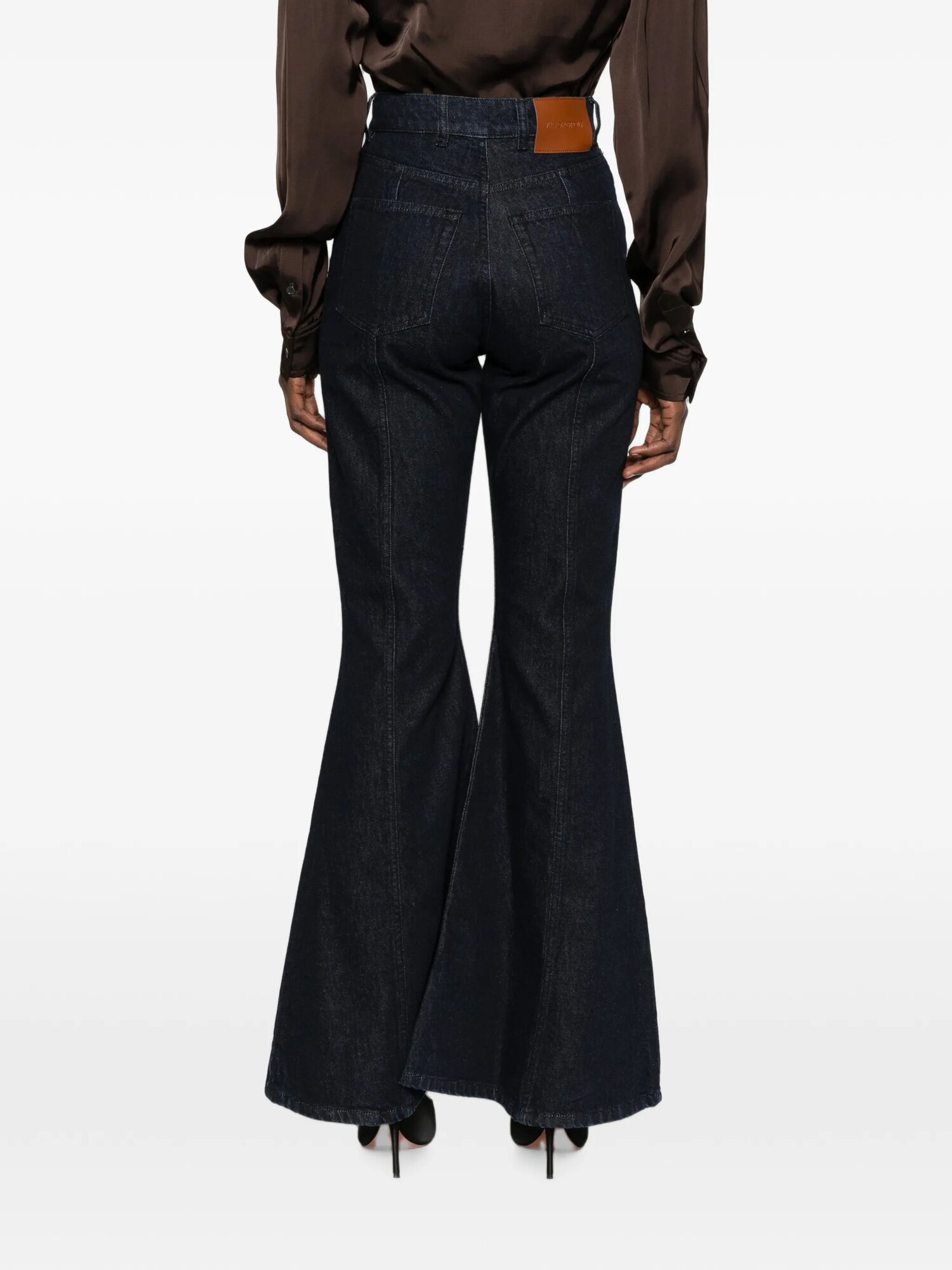 Джинсы буткат Viktor & Rolf bootcut, размер 2 — фото 1