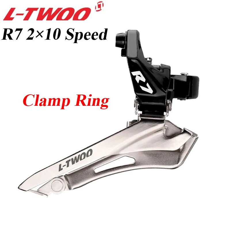 Передний переключатель LTWOO R7 2x10 Speed, FD-R7, Clamp ring