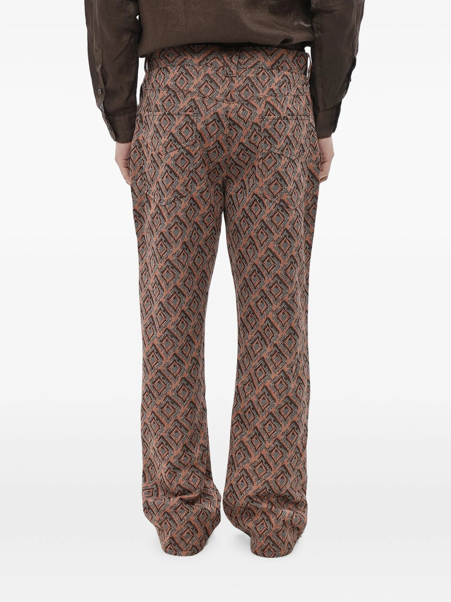 Брюки Needles Patterned belt-loop trousers, размер 50 — фото 1