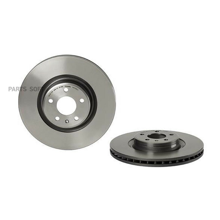 BREMBO 09. D059.11 Диск тормозной передн. с УФ покрытием AUDI A4 (8W2 B9) 05/15-> / AUDI A4 Allroad (8WH B9) 01/16-> ()