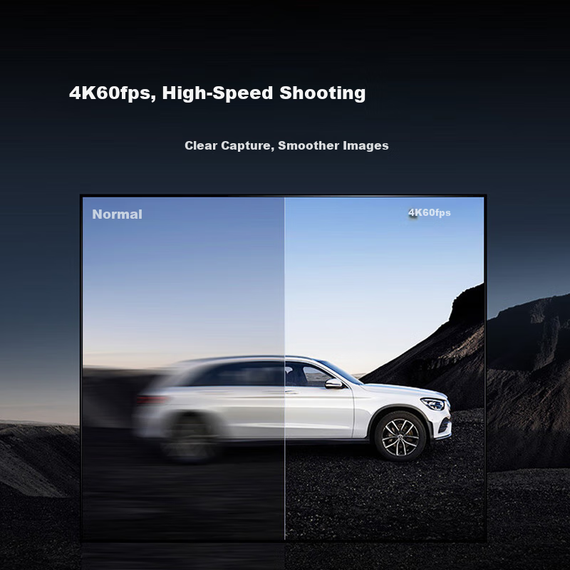 70Mai X800 Авто-камера 4K Ultra HD Ночной режим 360° Панорама Без слепых зон Режим Стража Размер：Стандартная