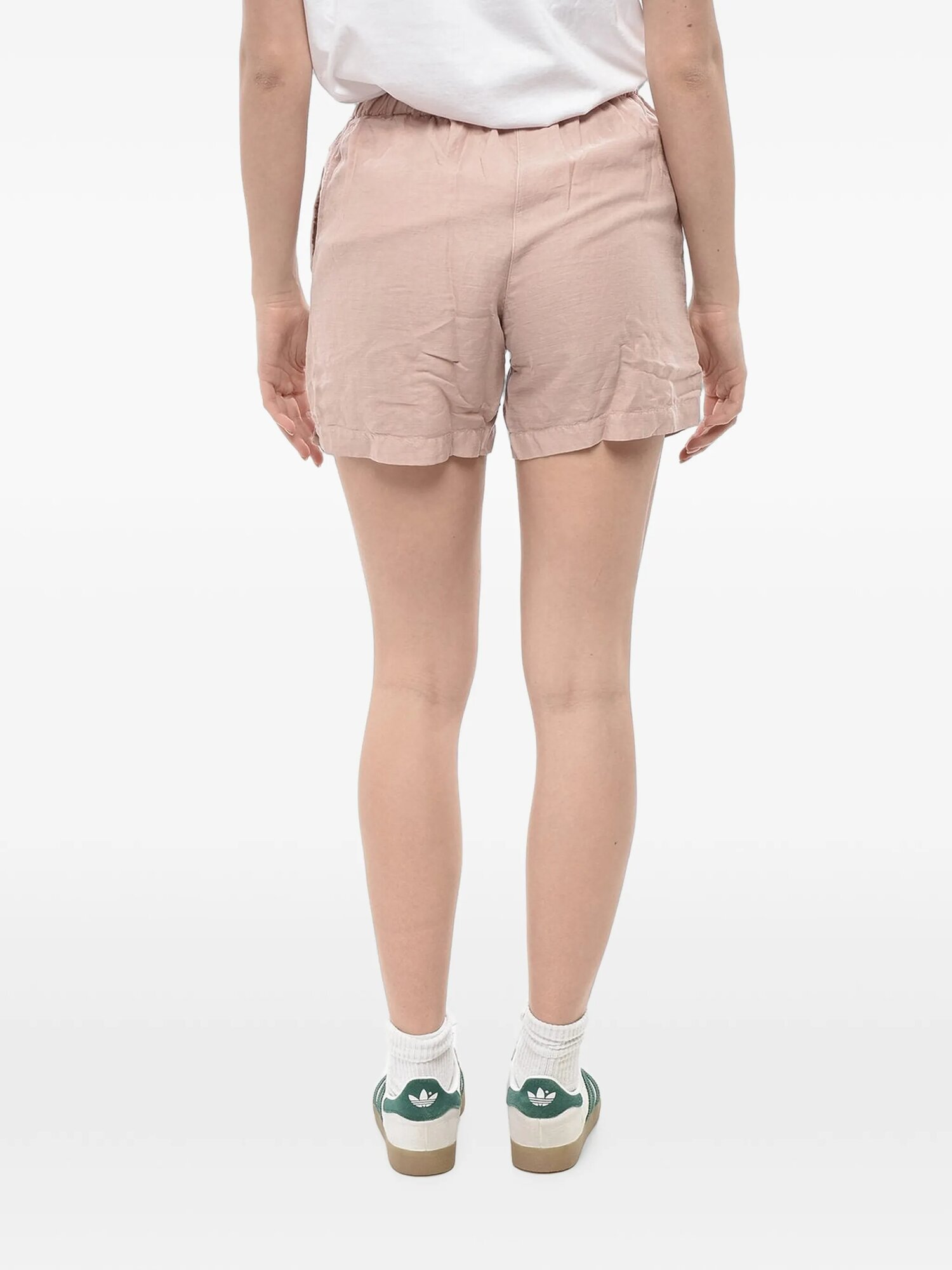Шорты Finamore Drawstring-waist shorts, размер 40, кораллово-розовый — фото 1