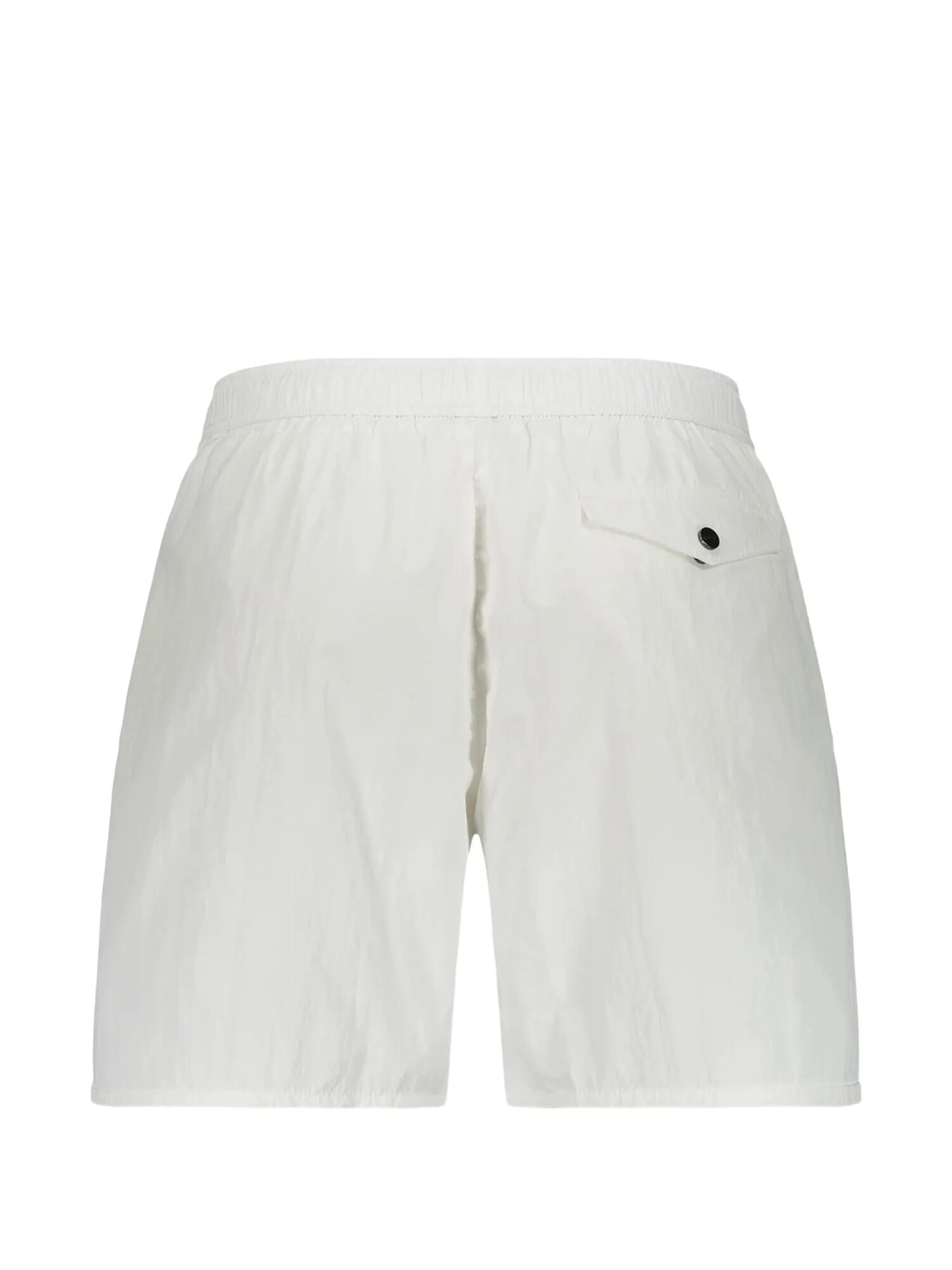 Шорты для плавания Iceberg Logo-print drawstring swim shorts, размер 52, бежевый/белый — фото 1