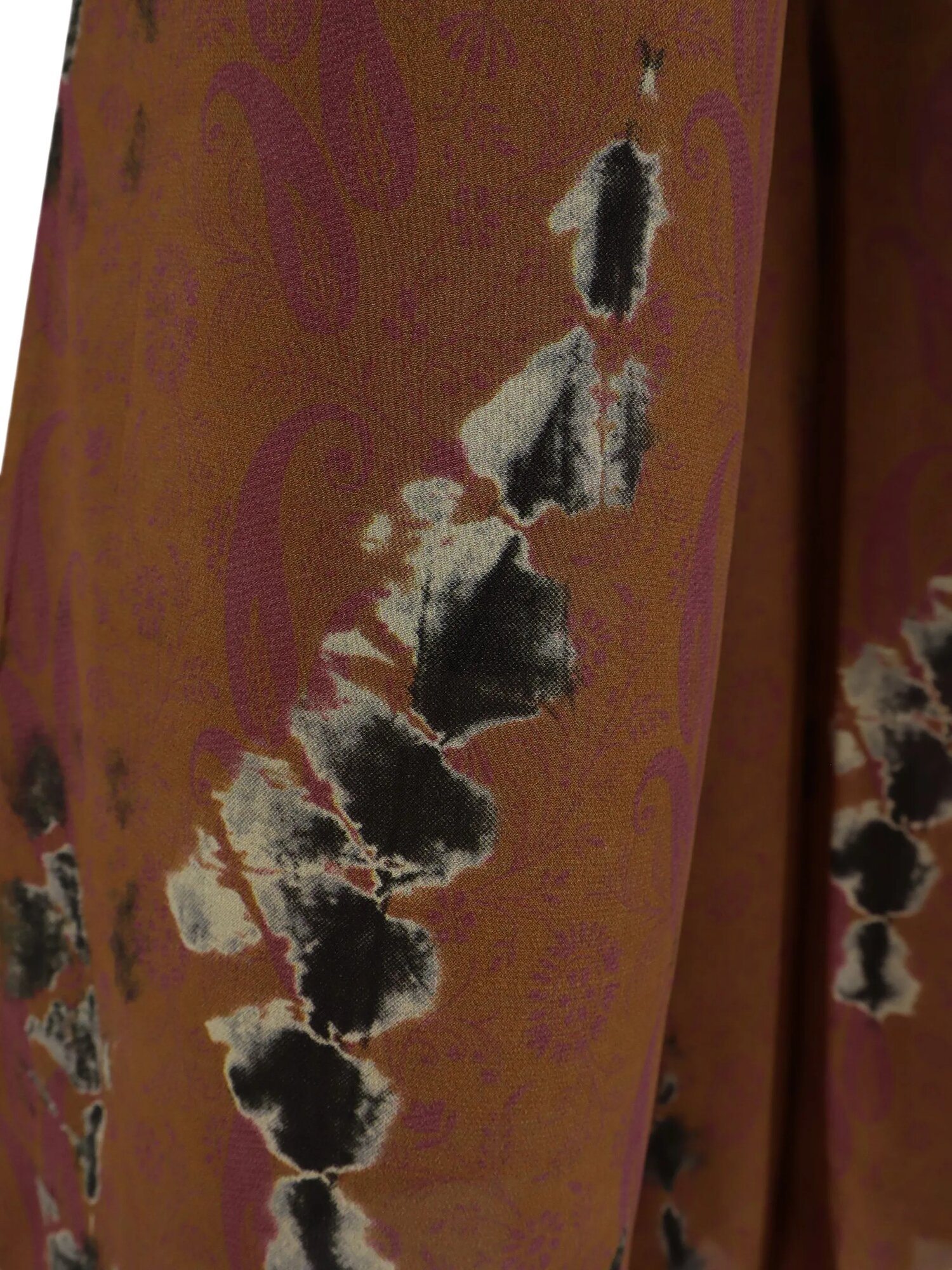 Брюки Mes Demoiselles Printed silk trousers, размер 34 — фото 1