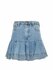 Юбка ZIMMERMANN Indra denim mini skirt, размер 38, Синий принт