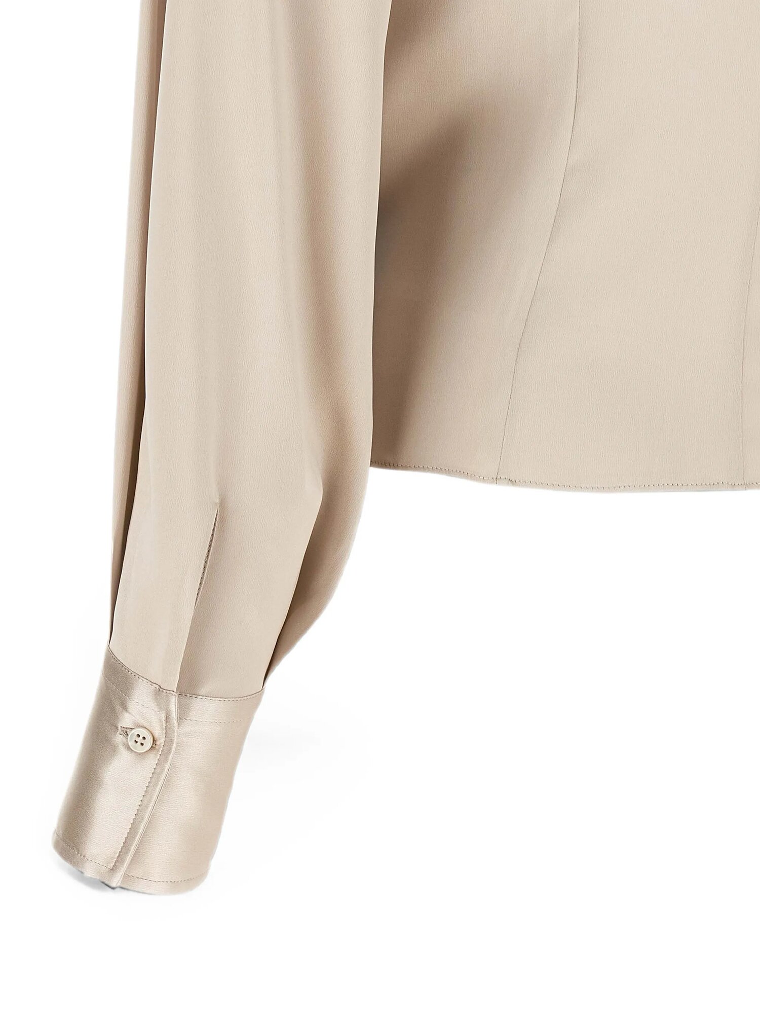 Блуза BRUNELLO CUCINELLI Asymmetric draped blouse, размер 42 — фото 1