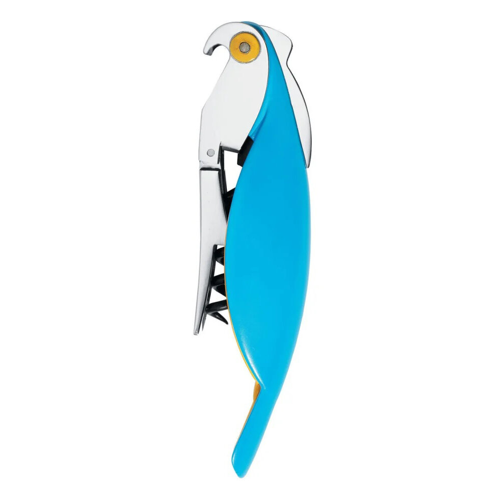 Штопор ALESSI PARROT, AAM32 AZ, голубой