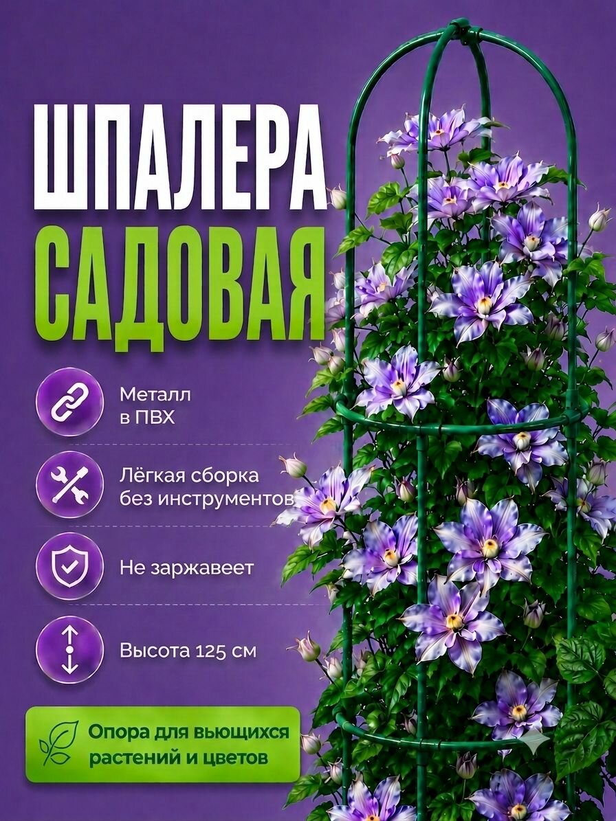 Опора для клематиса и плетистой розы, Шпалера для вьющихся растений