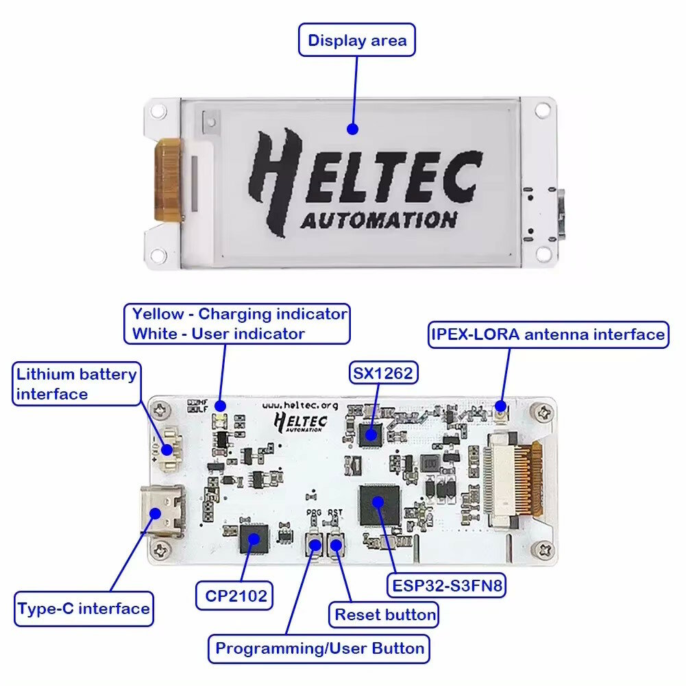 Heltec Wireless Paper 868 МГц — фото 1