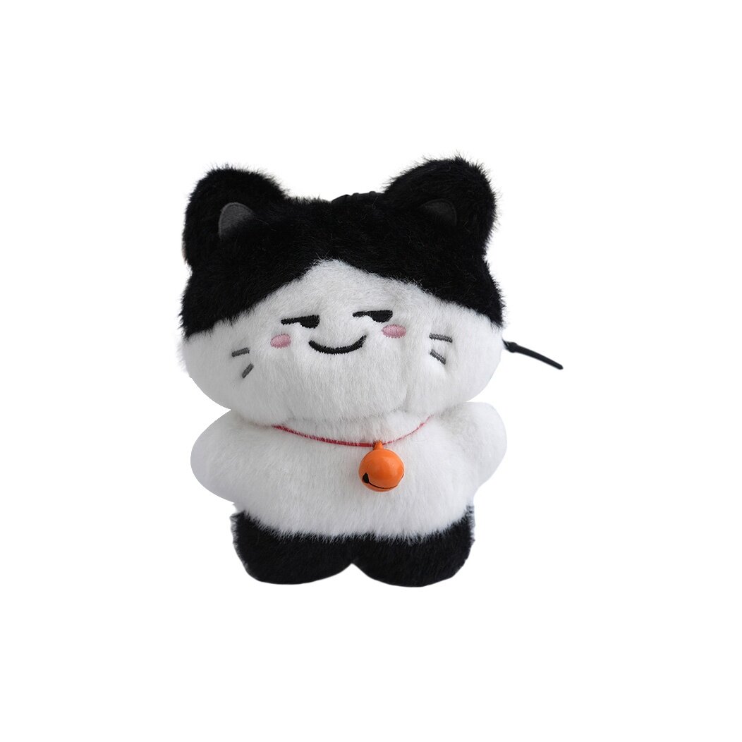 YIDIANCHAOWAN Expression Котенок Необычный Побочный Улыбка Корова Кошка Счастливый Котенок Куклы Плюшевый Украшение