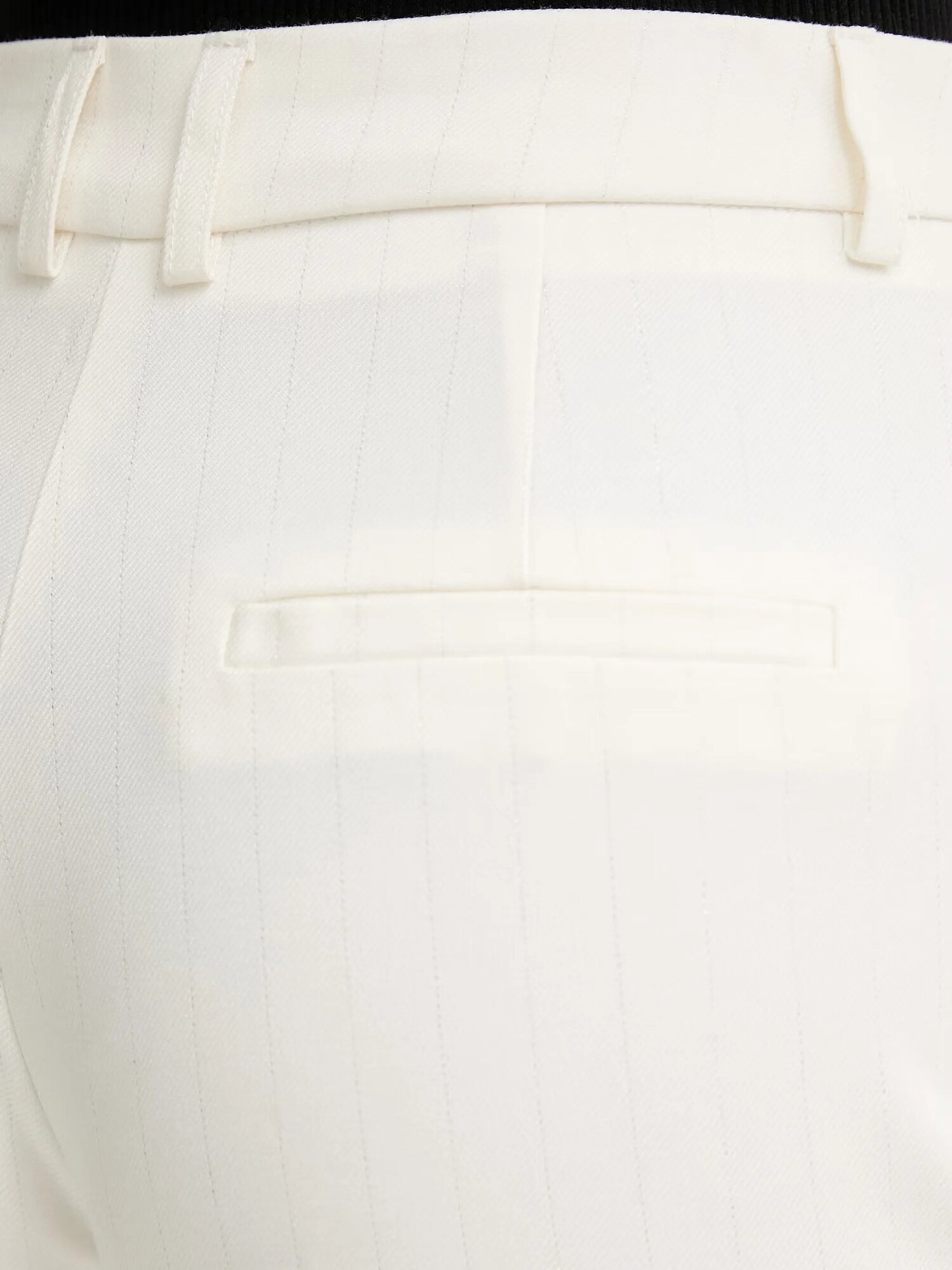 Брюки MORGAN Pressed-crease trousers, размер 38, бежевый/белый — фото 1