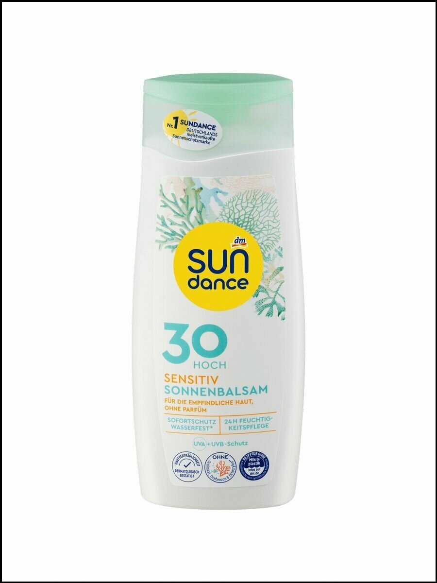 Средство солнцезащитное SUNDANCE Sonnenbalsam sensitiv LSF 30 для чувствительной кожи SPF 30