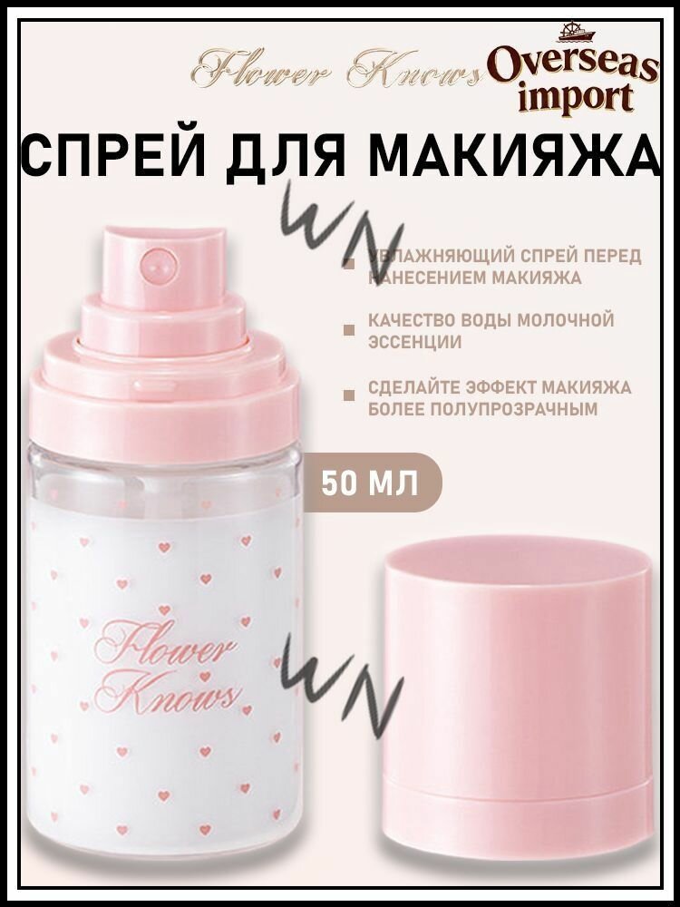 Увлажняющий спрей перед нанесением макияжа 50 мл