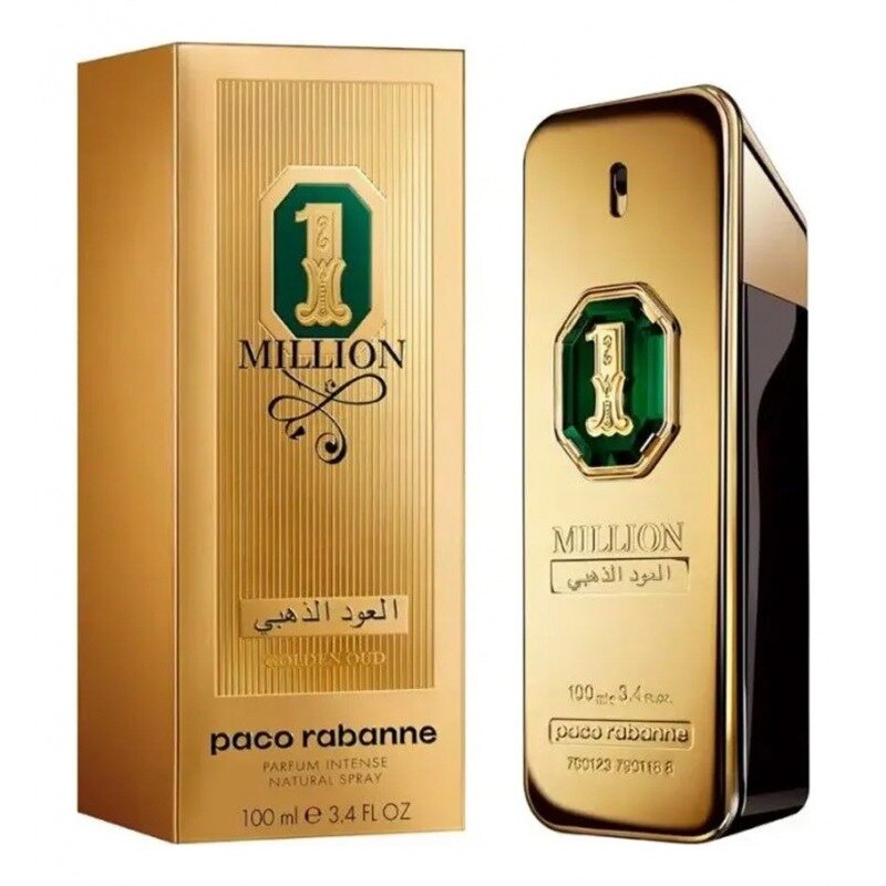 Paco Rabanne 1 Million Golden Oud Духи мужские 100 мл
