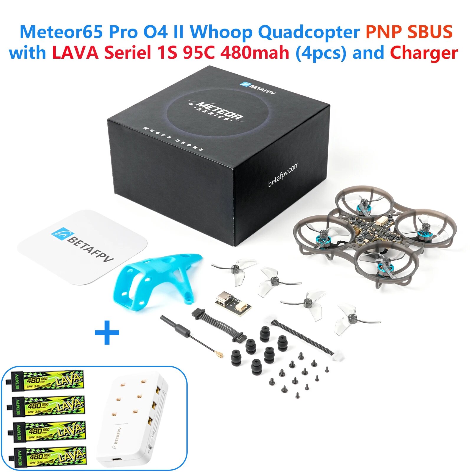 BETAFPV Meteor65 Pro II O4 квадрокоптер PNP SBUS 4B 1C