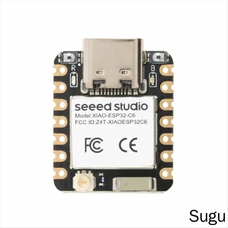 Seeed Studio Плата Для Разработки XIAO ESP32C6 WiFi 6 + Bluetooth ESP32C6 микроконтроллер WiFi 6 Bluetooth