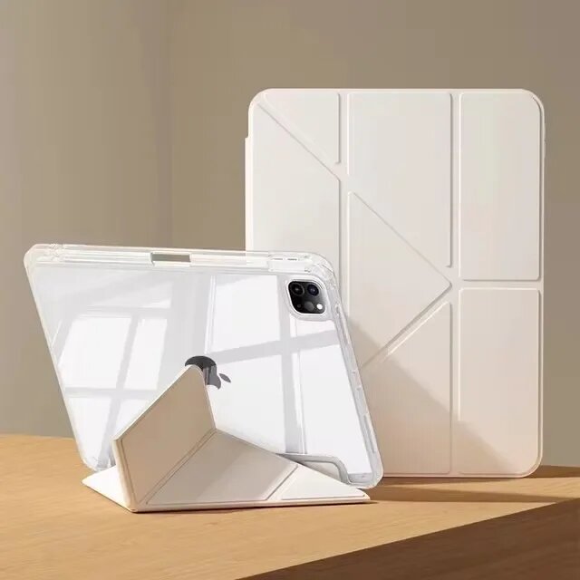 Чехол для iPad 9.7 (5-6 Gen) WHITE, Y-Fold