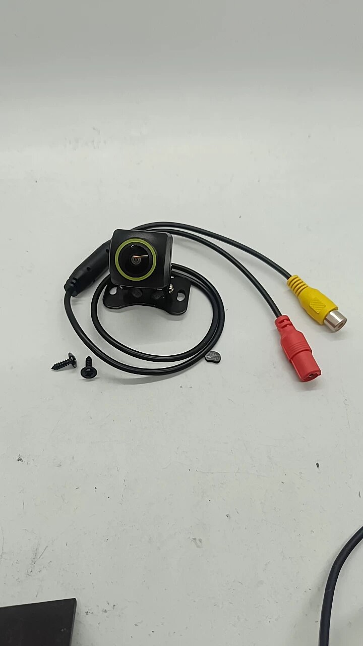 AHD 1.3MP Рыбьи глаз Угловой объектив для задней камеры автомобиля, 12В, Высокочувствительное ночное видение,