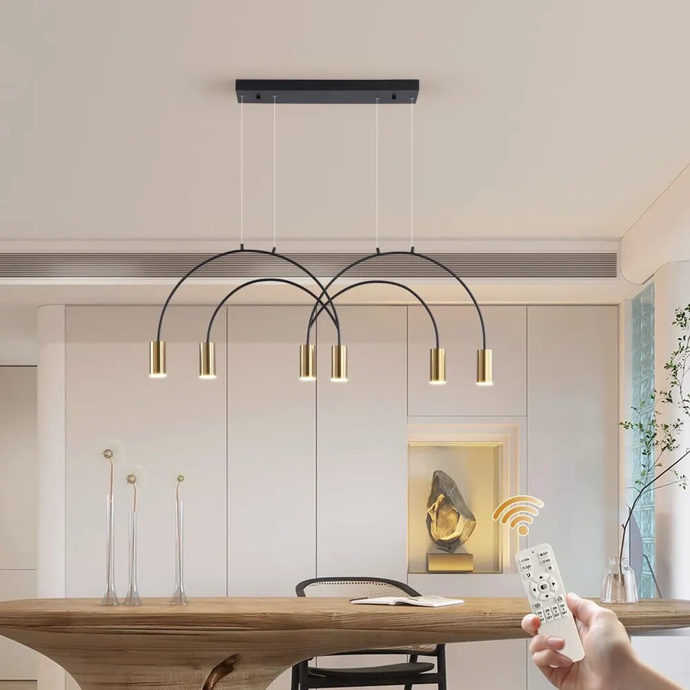 JIINOO Люстра, LED, 48 Вт
