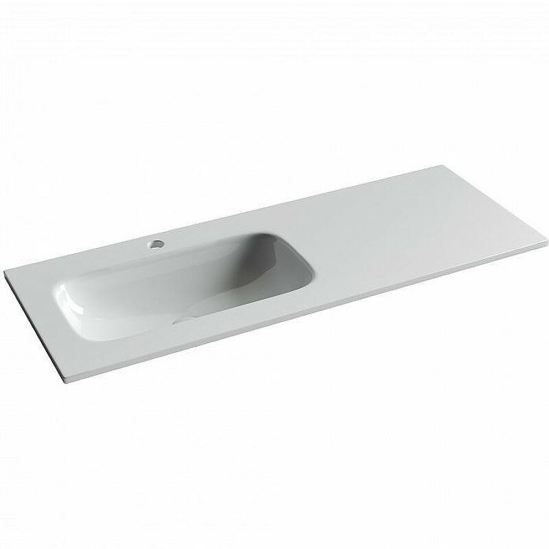 Раковина в ванную комнату Ceramicanova Grace 120 L CN7020 Белая