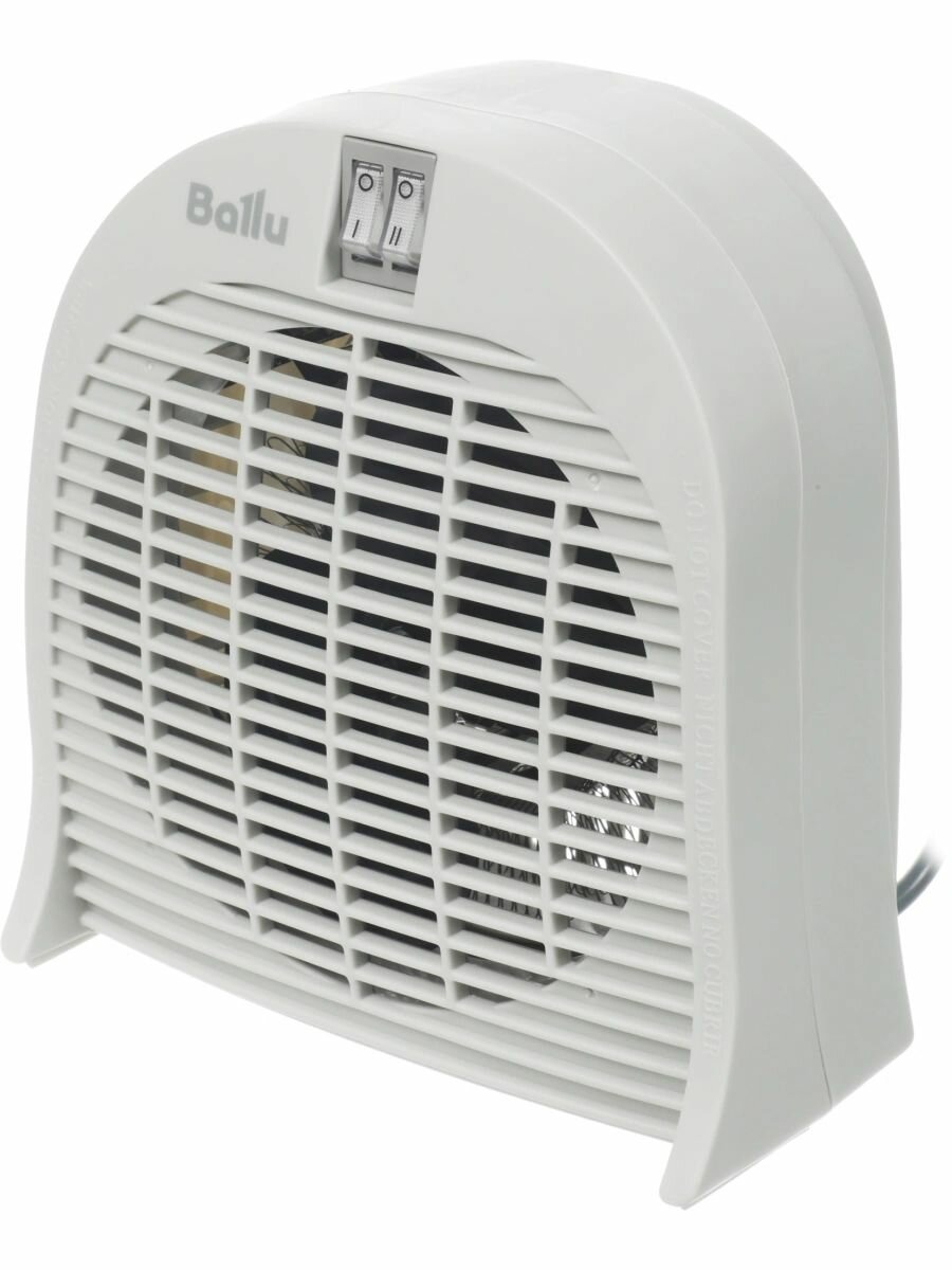 Тепловентилятор Ballu BFH/S-04, 2000Вт, с термостатом, 2 режима, серый