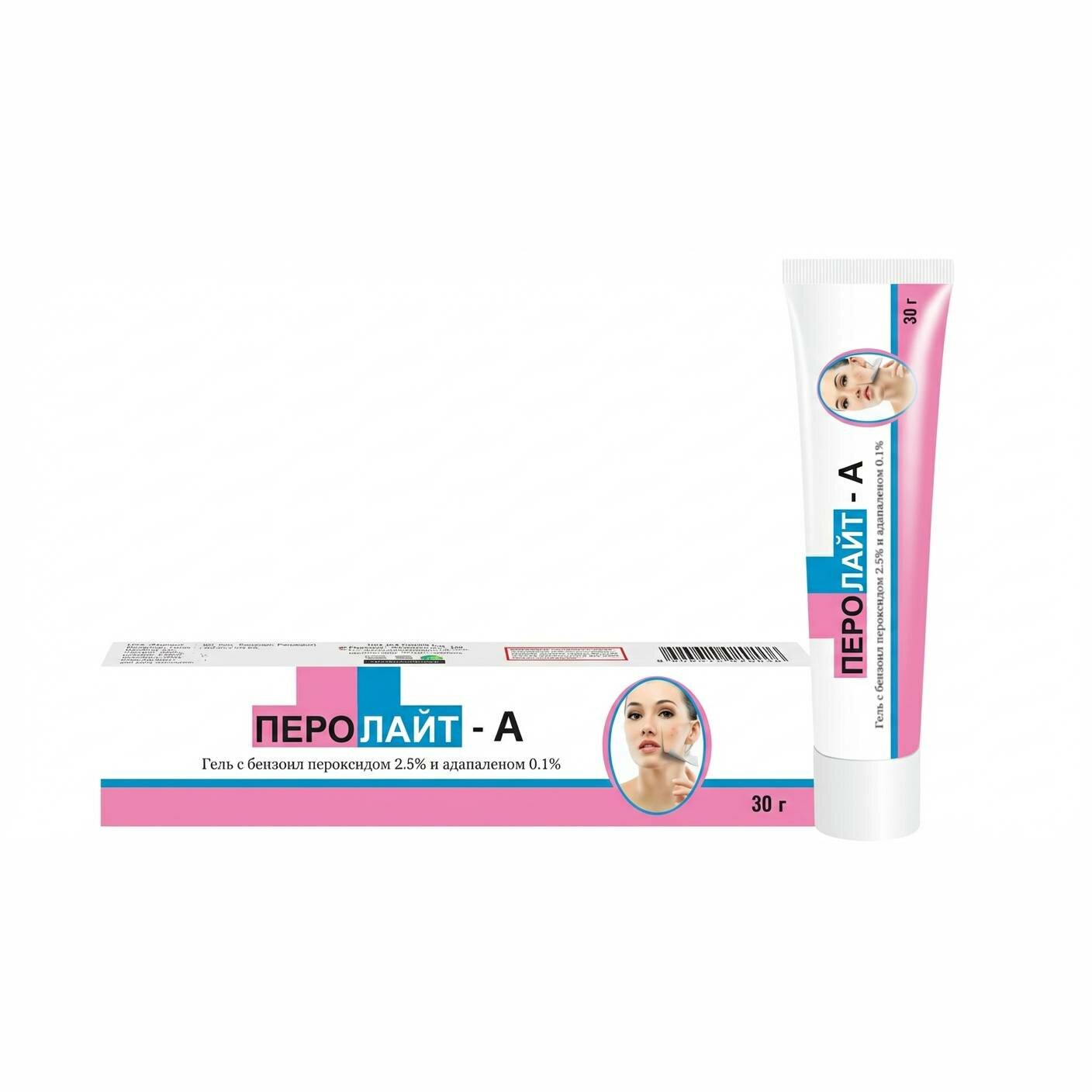 Гель Elegant Cosmed Перолайт A, от прыщей, для всех типов кожи, 30г