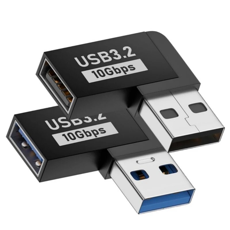 USB 3.2 10Gbps адаптер USB A - USB A, Left and Right