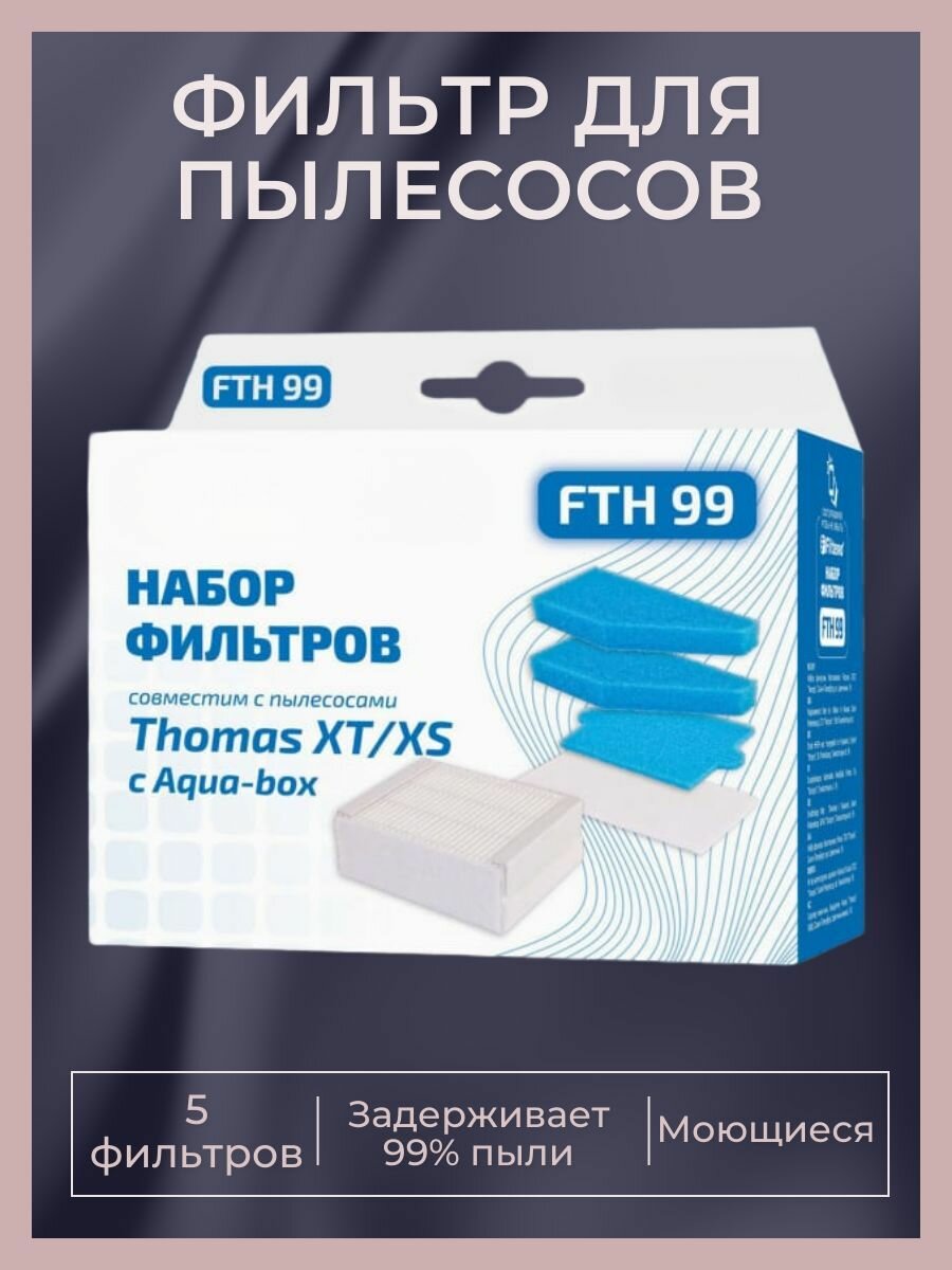 Фильтр для пылесоса с системой AQUA-BOX