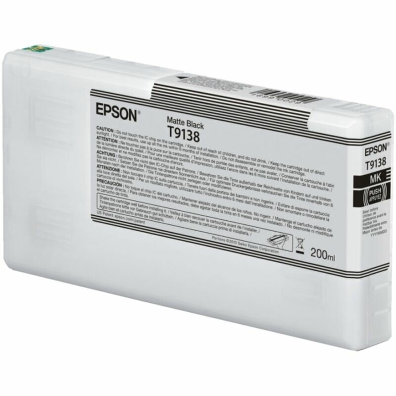 Картридж EPSON T9138 матовый черный для SC-P5000 (C13T91380N)