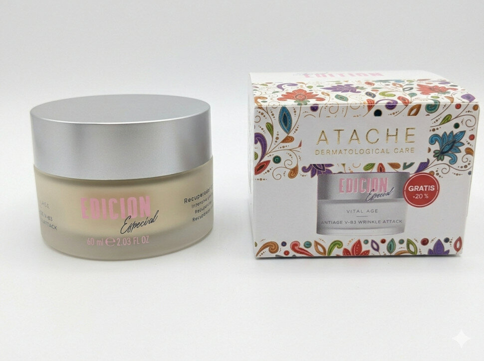 Atache Крем с ретинолом и ниацинамидом VITAL AGE Antiage V~B3 Wrinkle Attack, 60 мл