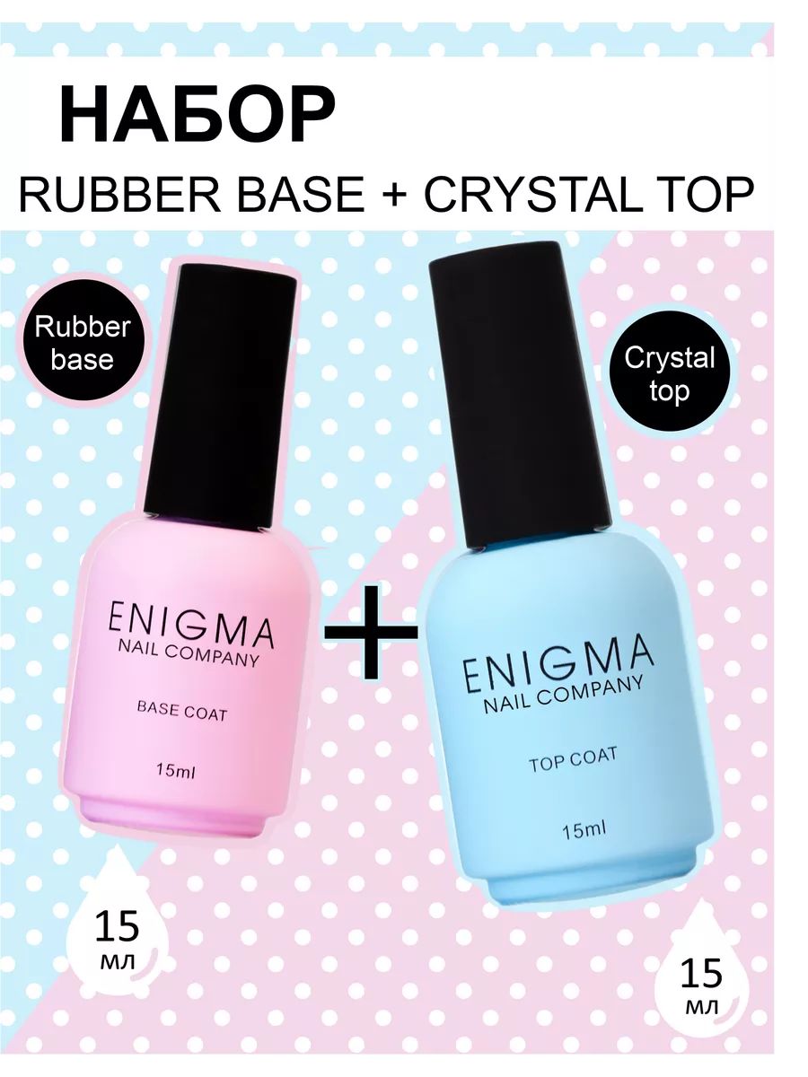 Набор ENIGMANIC Rubber base и Crystal top