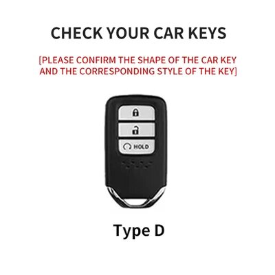 Чехол для ключей Type D Honda Vezel, City, Civic