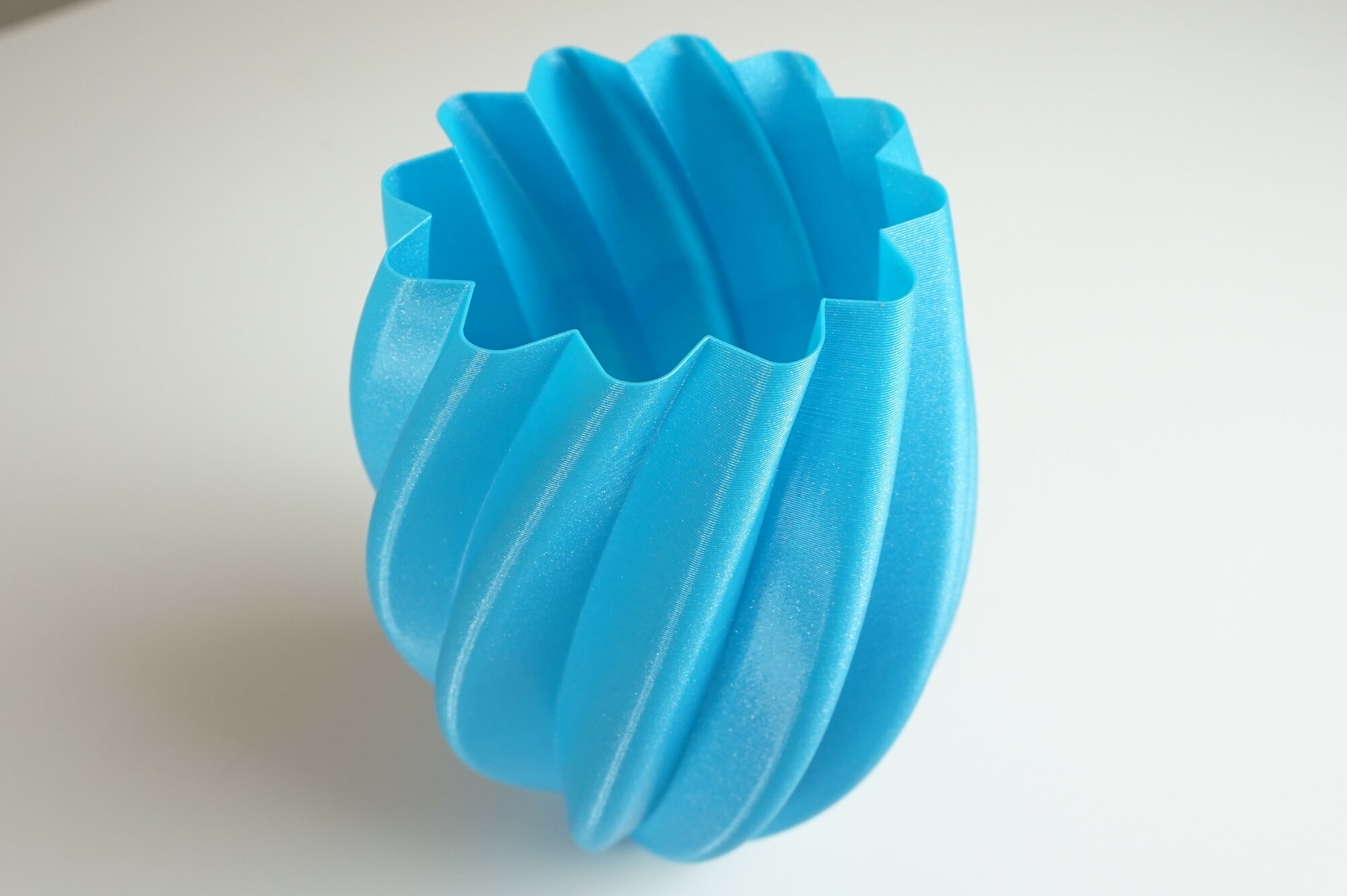 Ваза декоративная спиральная, 3D-печать, 3DOPRU арт. VASE-PR-1341