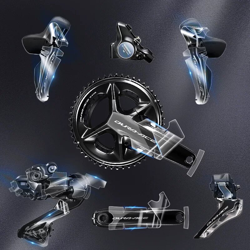 Shimano 9270 Защитная пленка для группировки, прозрачная антицарапинная наклейка для деталей велосипеда
