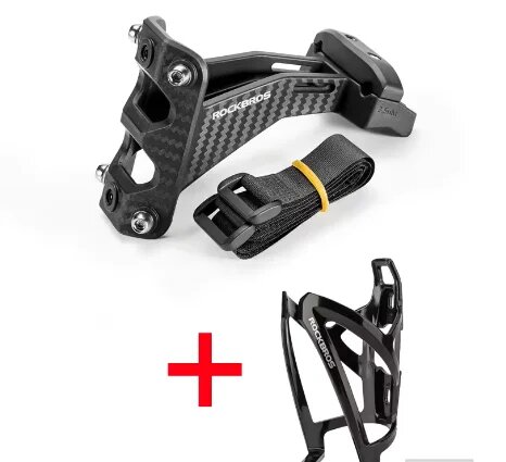 ROCKBROS держатель для бутылки черный Black Set 1